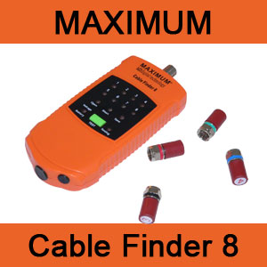 MAXIMUM Cable Finder 8 Kabelfinder Kabel, Finder, SAT | eBay
